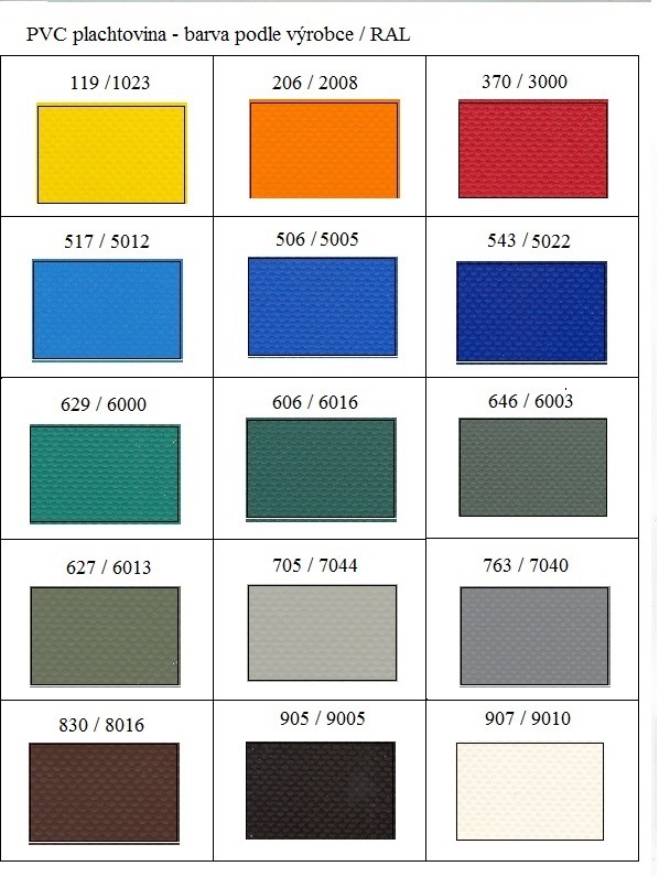 Plachtoviny PVC :: Dytex